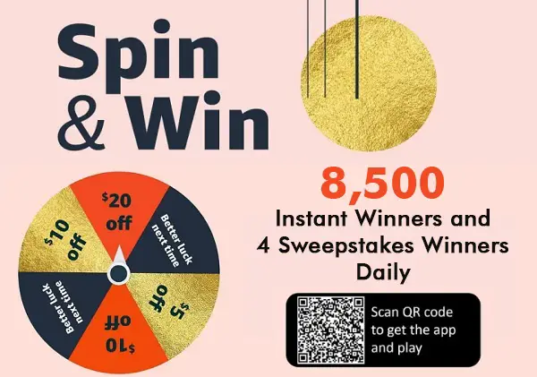 Amazon Spin & Win Instant Win Game and Sweepstakes (8500 Winners Daily) | SweepstakesBible