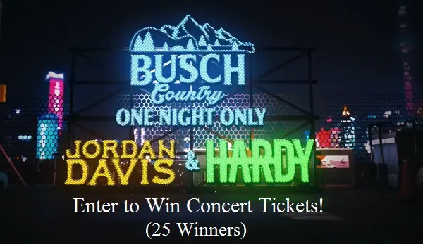 Busch Jordan Davis In Milwaukee Sweepstakes: Win Free Concert Tickets ...