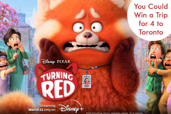 Destination Toronto Disney & Pixar’s Turning Red Sweepstakes: Win A ...