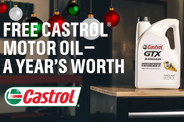 Win Free Castrol Oil Giveaway (2 Winners) | SweepstakesBible