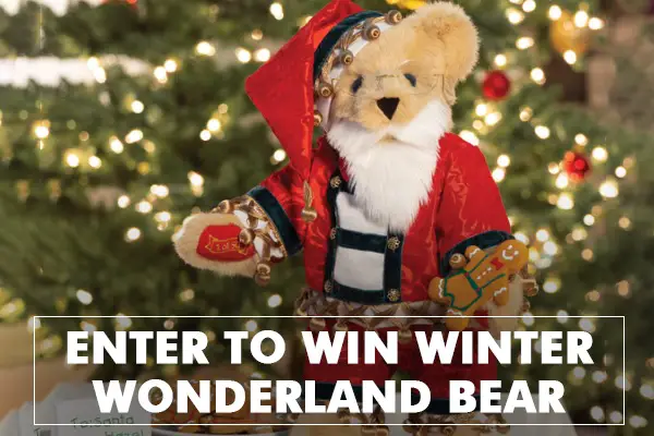 Christmas Cookie Santa Bear Giveaway 2022 | SweepstakesBible