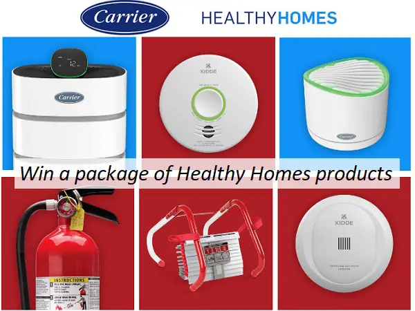 Carrier Healthy Homes Giveaway: Win Free Home Safety Products ...