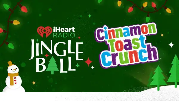 iheartradio Cinnamon Toast Crunch Jingle Ball Sweepstakes ...