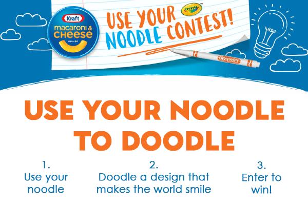 Kraft Use Your Noodle Contest | SweepstakesBible