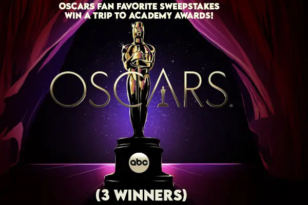 Oscars Fan Favorite Sweepstakes: Win A Trip to Academy Awards (3 ...