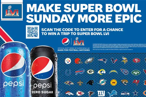 2021 Pepsi Super Bowl Trip Sweeps at Walmart | SweepstakesBible