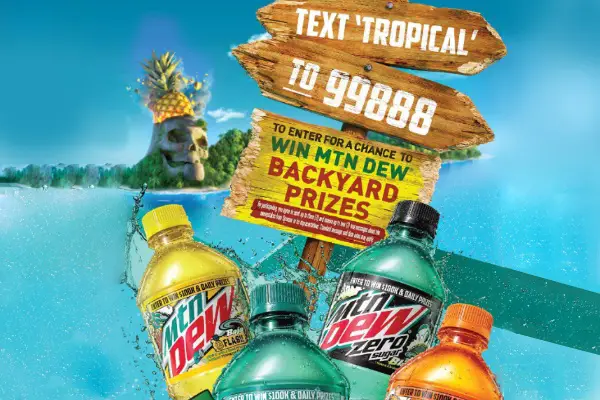 Pepsi Tropical Sweepstakes- Win MTN Dew Backyard | SweepstakesBible