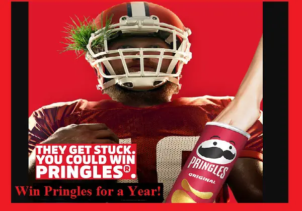 Pringles Stuck in Big Game Sweepstakes: Win Free Pringles for a Year ...