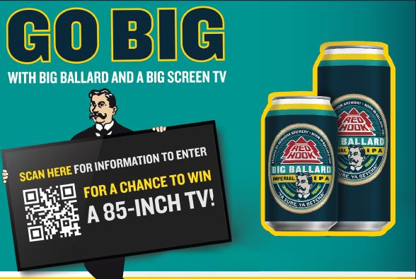 Redhook Big Screen TV Sweepstakes: Win 85-inch 4K Smart TV ...
