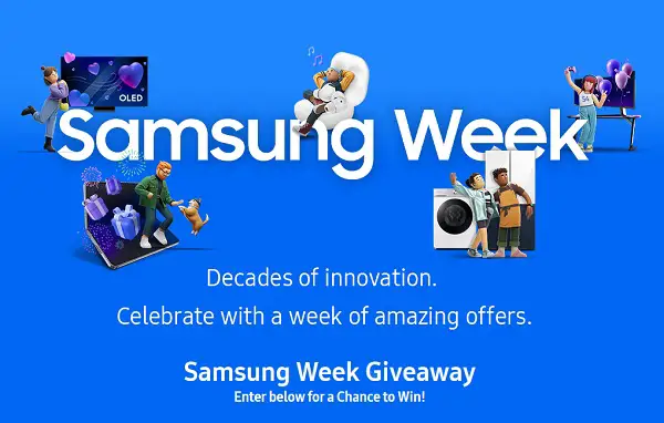 Samsung Week Giveaway: Win up to $2,000 Worth of Samsung Products Daily ...