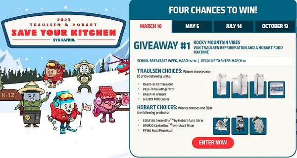 Save Your Kitchen Giveaway: Win Traulsen & Hobart Kitchen Equipment ...