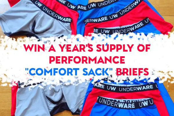 Win a Year's Supply Underware "Comfort Sack" Briefs | SweepstakesBible