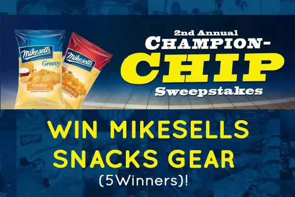 Win Mikesells Snacks Giveaway (5 Winners) | SweepstakesBible